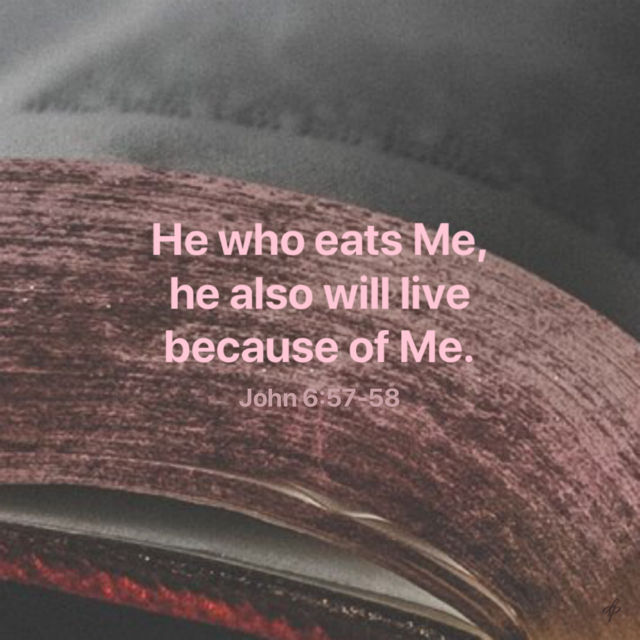 Feasting on Jesus | Darlene's Ponderings